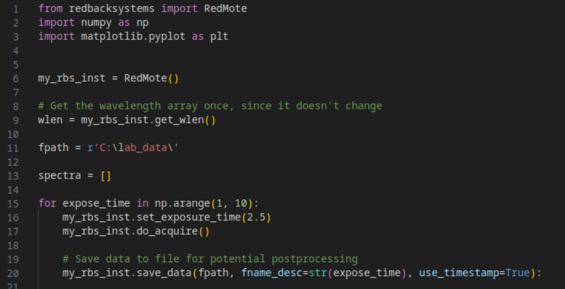 Software — Redback Systems
