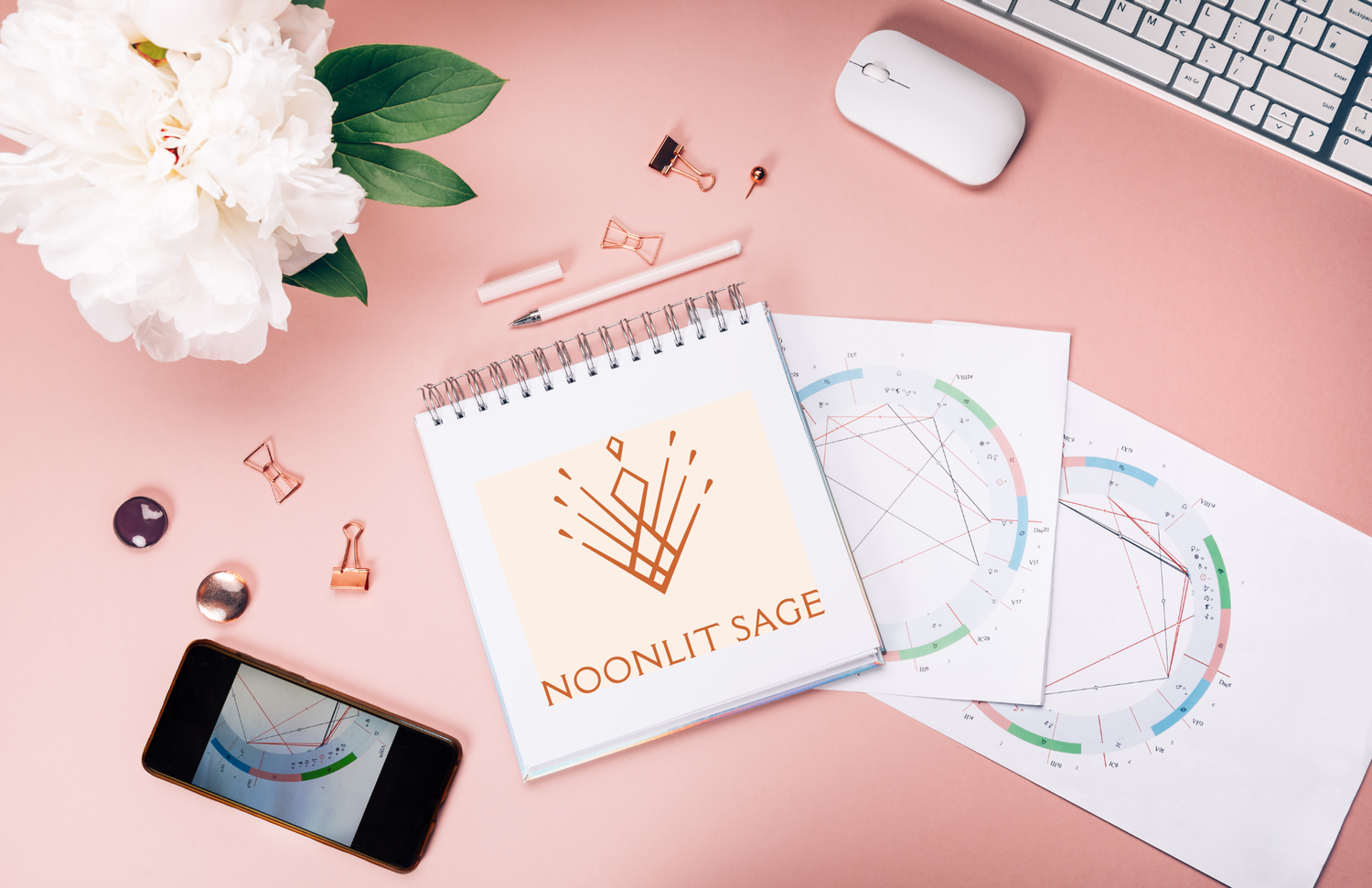 Progressed Chart Astrology | NOONLIT SAGE ASTROLOGY STORE | Scottsdale ...