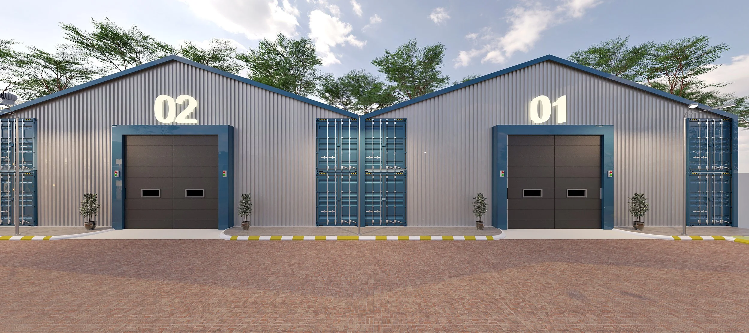 Compact Warehouses | Nairobi, Kenya - Carbnstudio