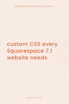 Squarespace Tips and Tricks — Squarespace Web Design