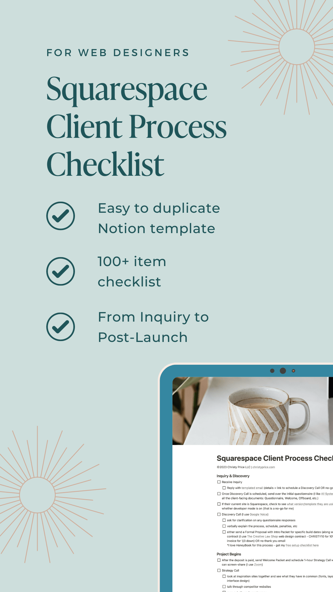 Client Process Checklist for Squarespace Web Designers — Squarespace Web Design
