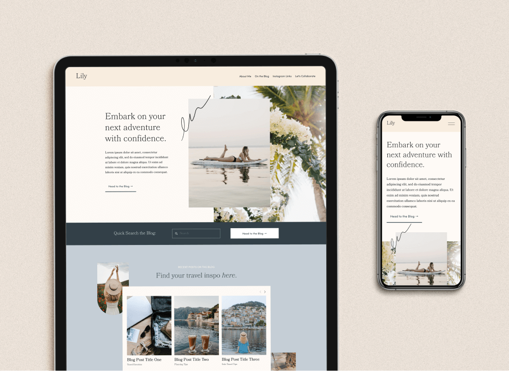 Premium Squarespace Templates to help you launch fast — Squarespace Web ...