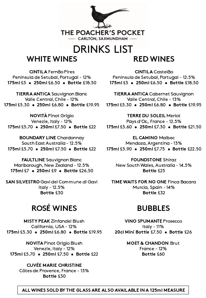 Food & Drink — The Poacher's Pocket, Carlton Saxmundham