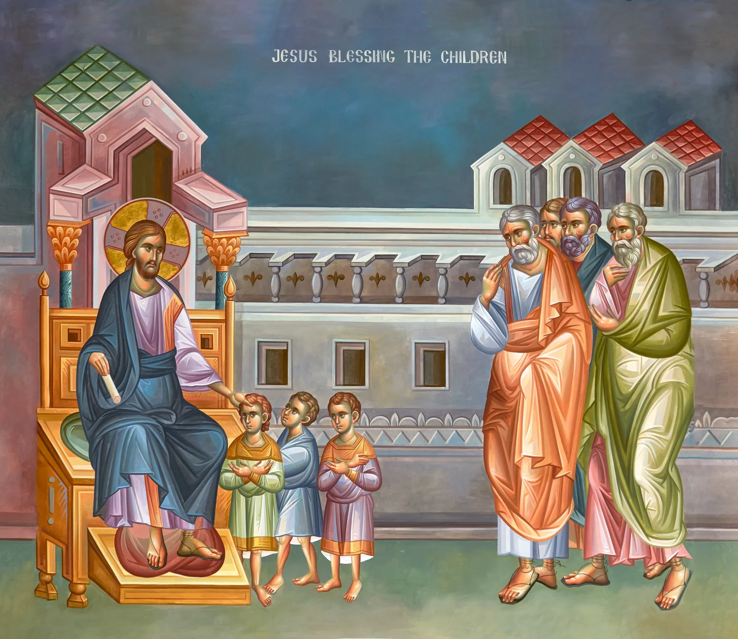 Jesus Blessing the Children — St Catherine Church