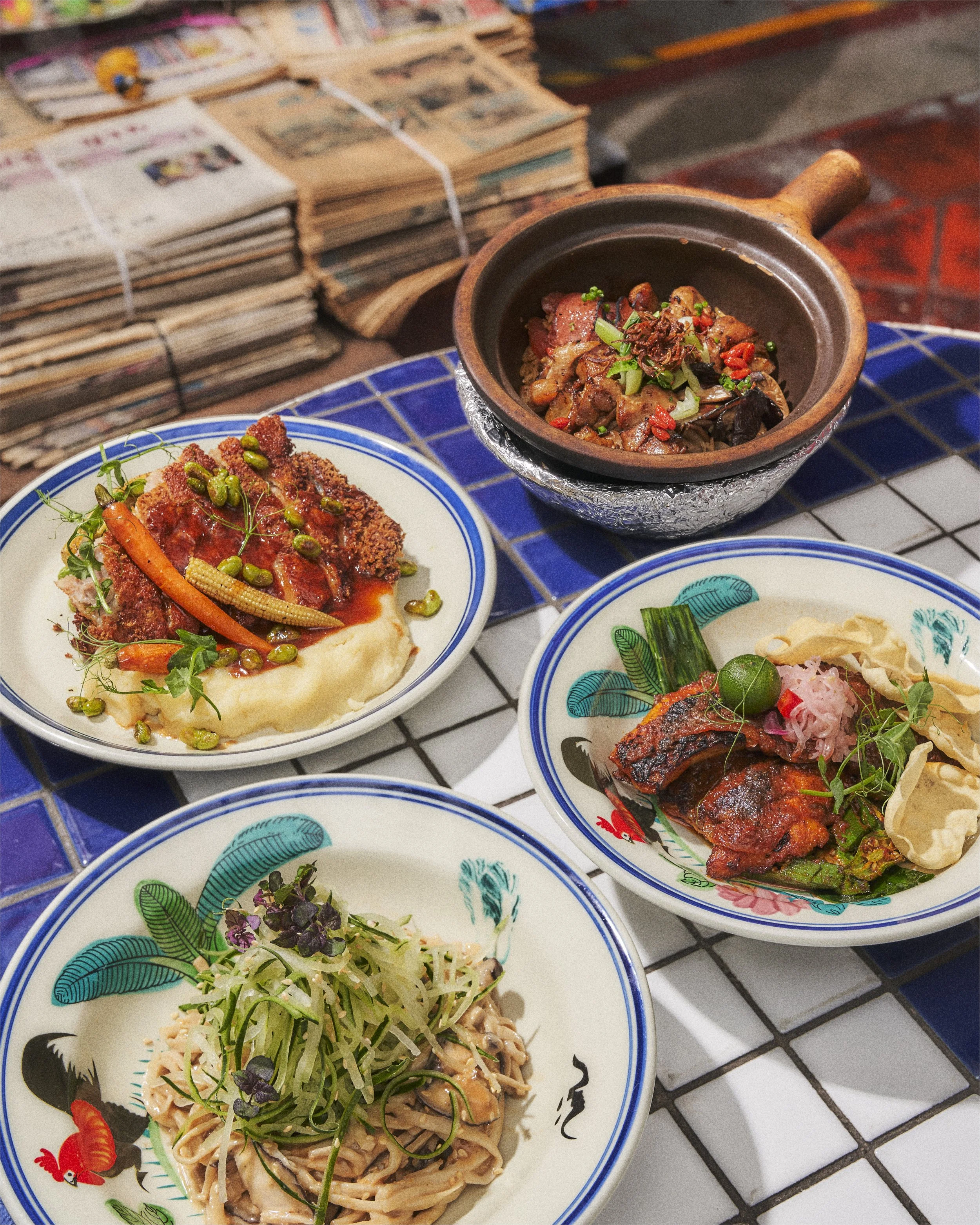 Mama Diam Dinner Menu — Mama Diam