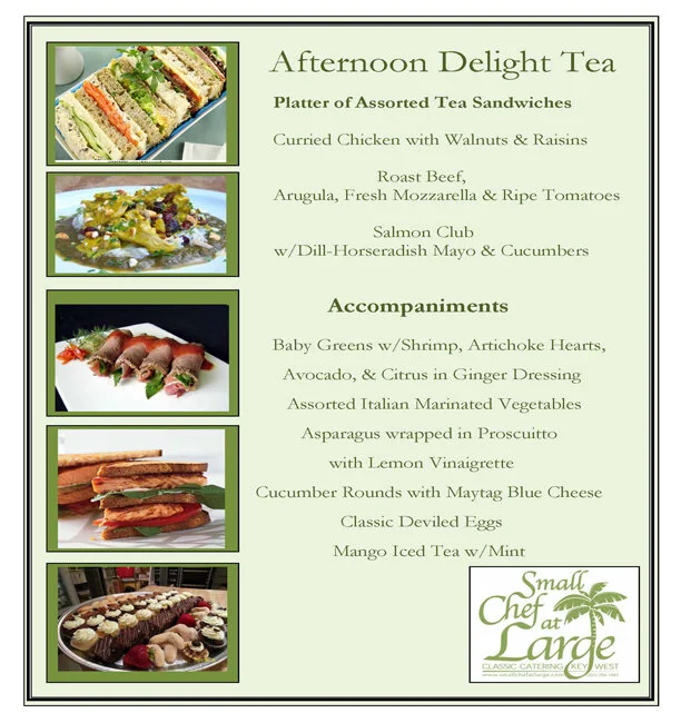 Menus — Small Chef At Large