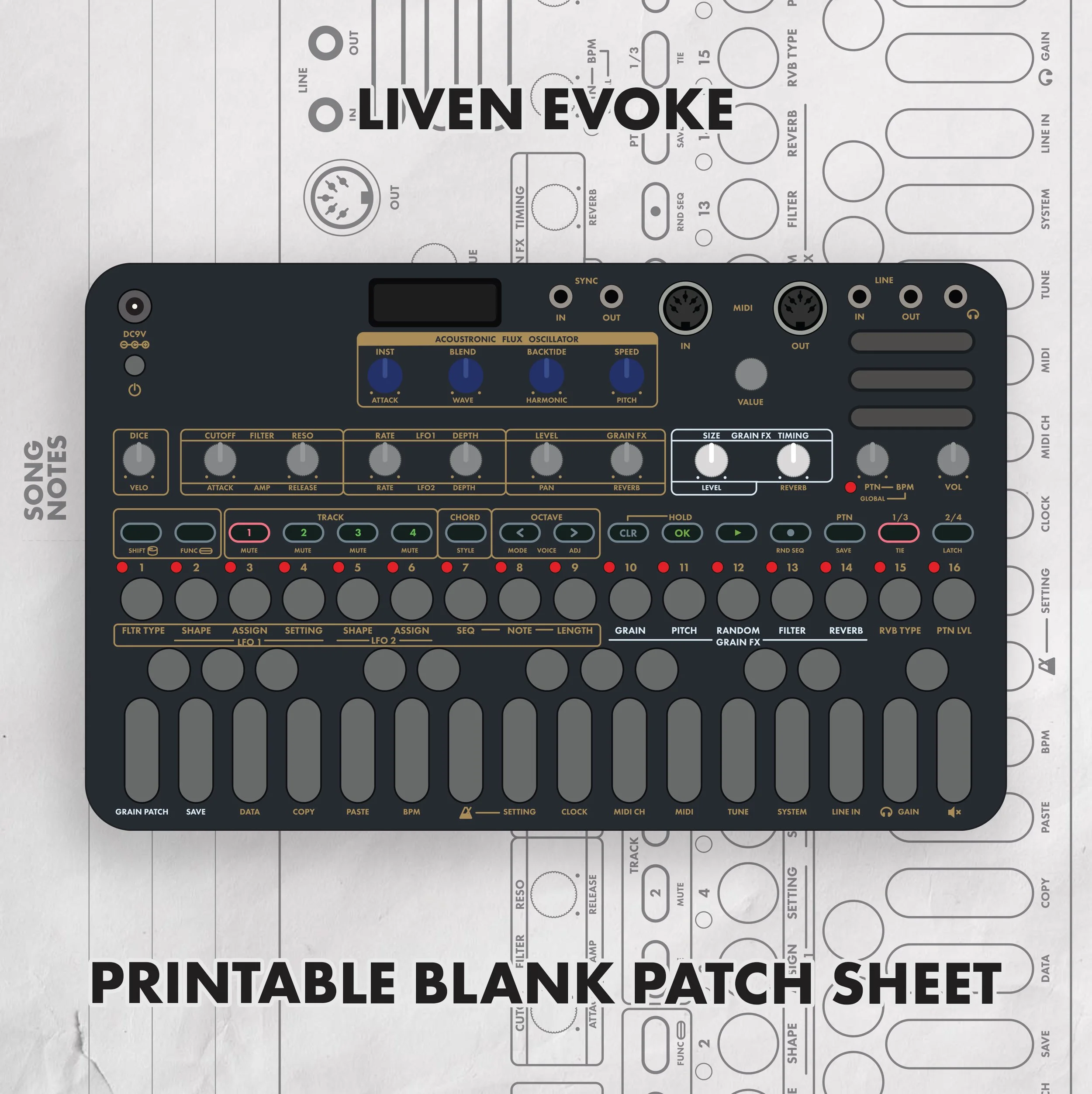 Sonicware Liven Evoke Printable — DavidSparks.me