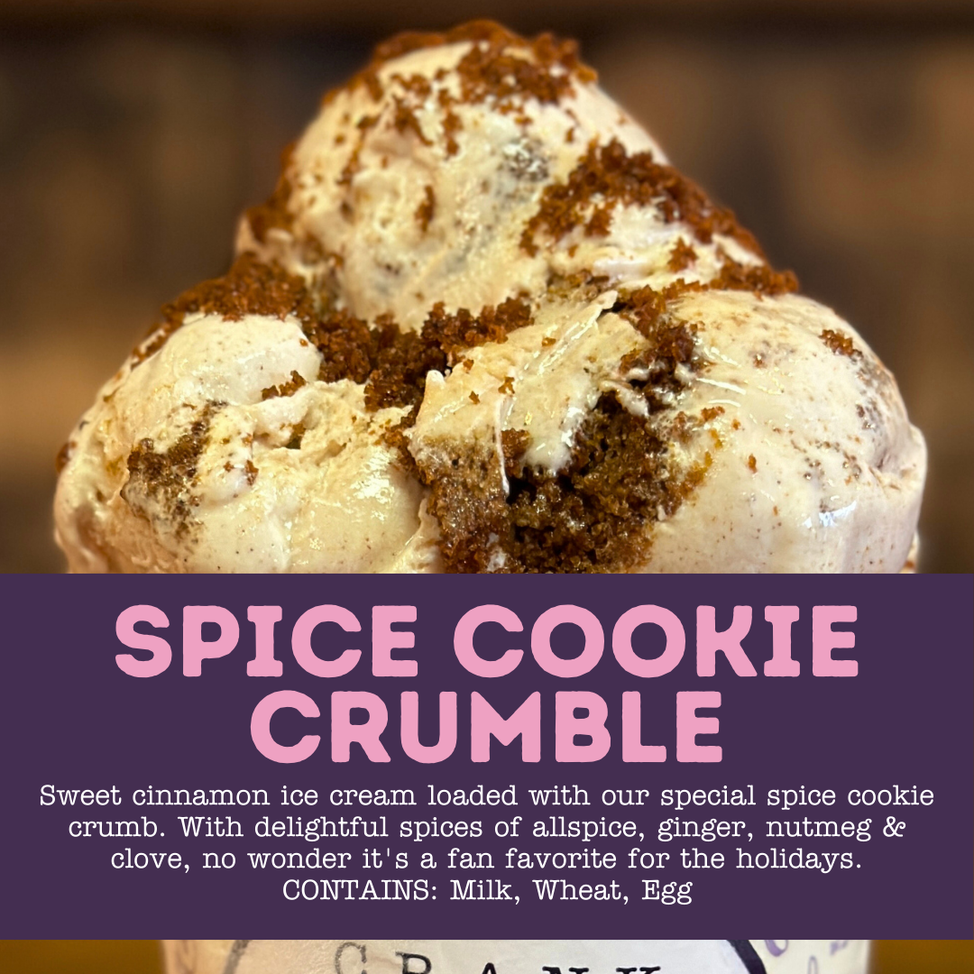 Menu — Crank & Boom Craft Ice Cream