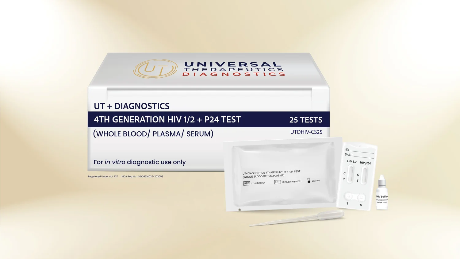 Transforming HIV Care: UT+ Diagnostics' Innovative 4th Gen HIV Test ...