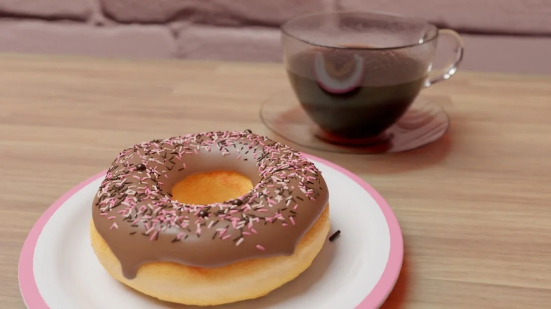 Animation ¦ DONUT — Léa.