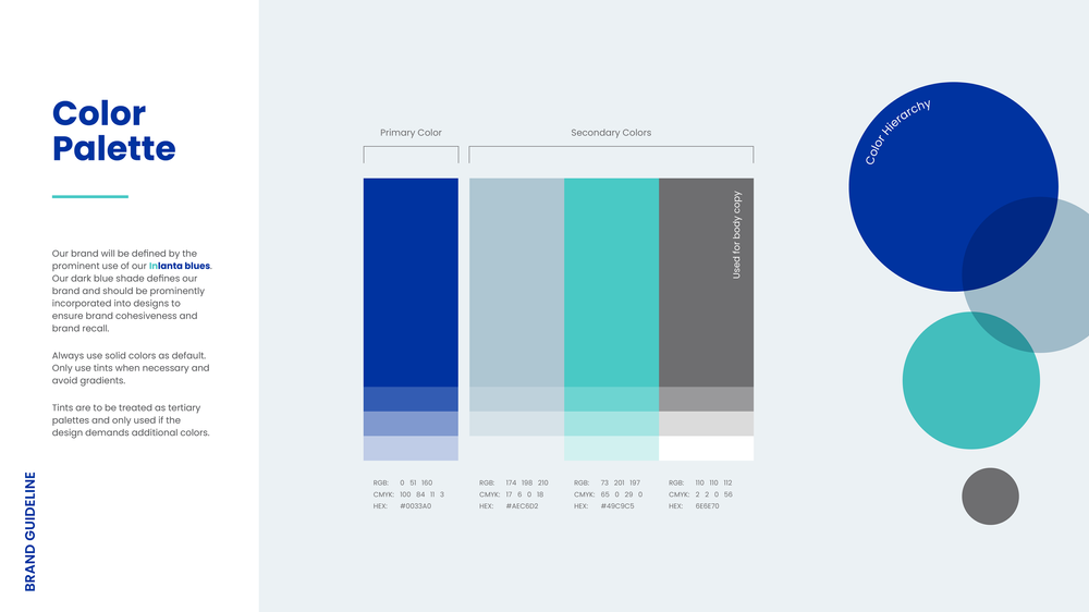 Inlanta Brand Book — Cruz Design Company