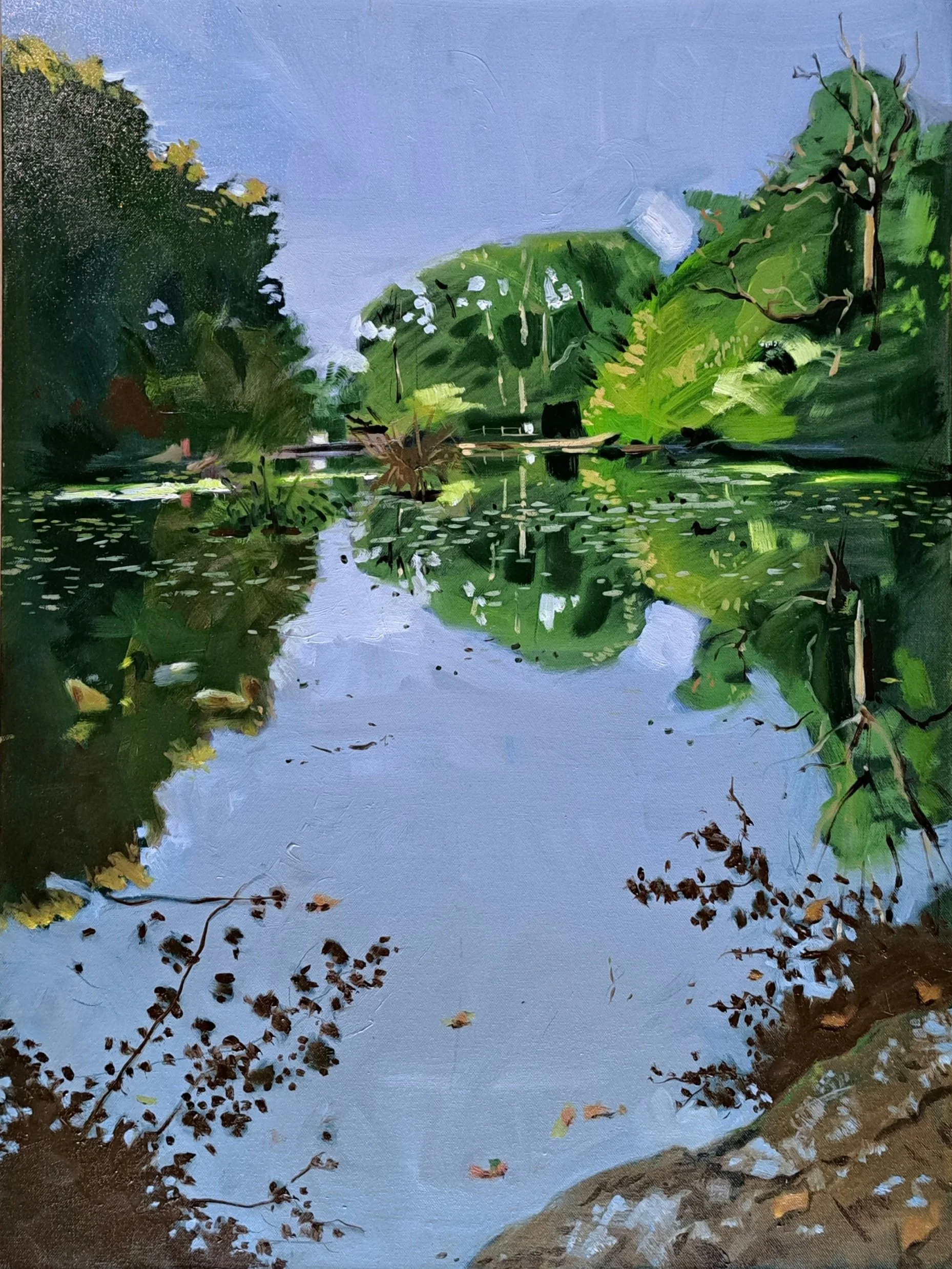Painting Reflections — GAIL REID ARTIST
