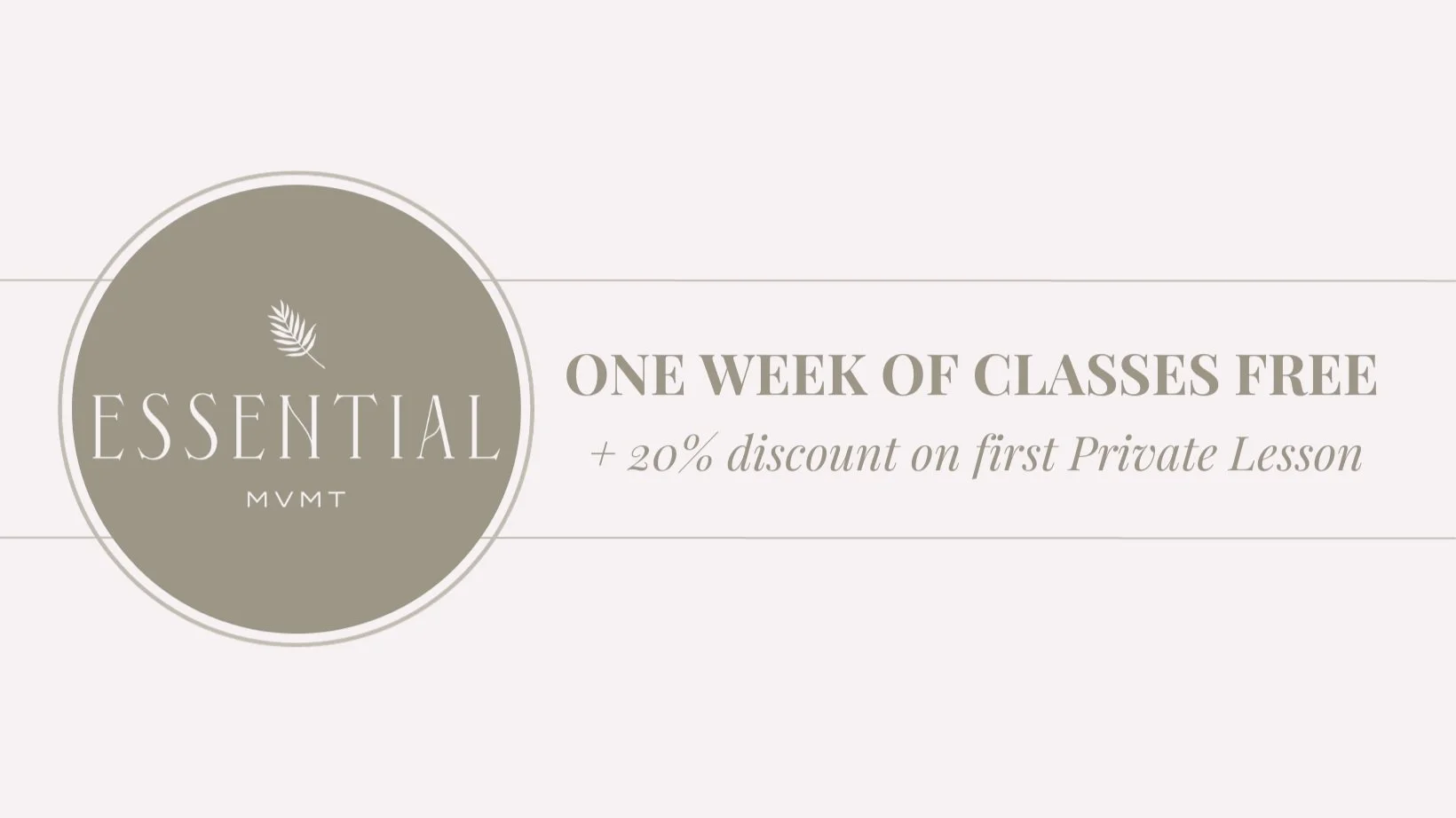 Corporate Discount — Essential MVMT