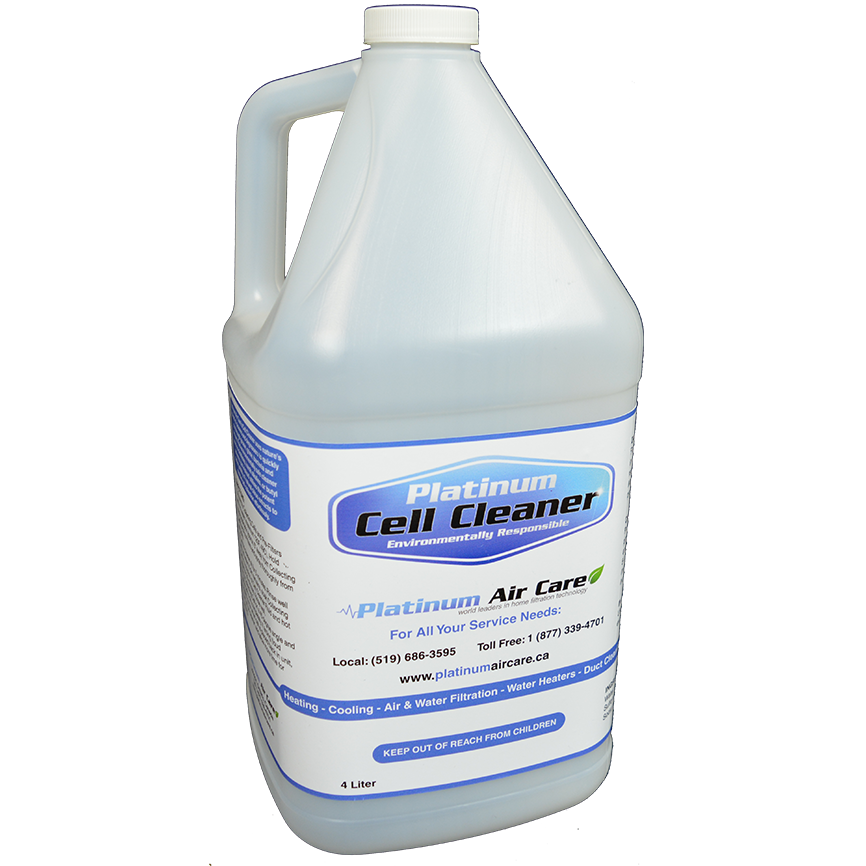 Platinum Cell Cleaner (Available in 1 & 4 Liter Bottles) — Platinum Air ...