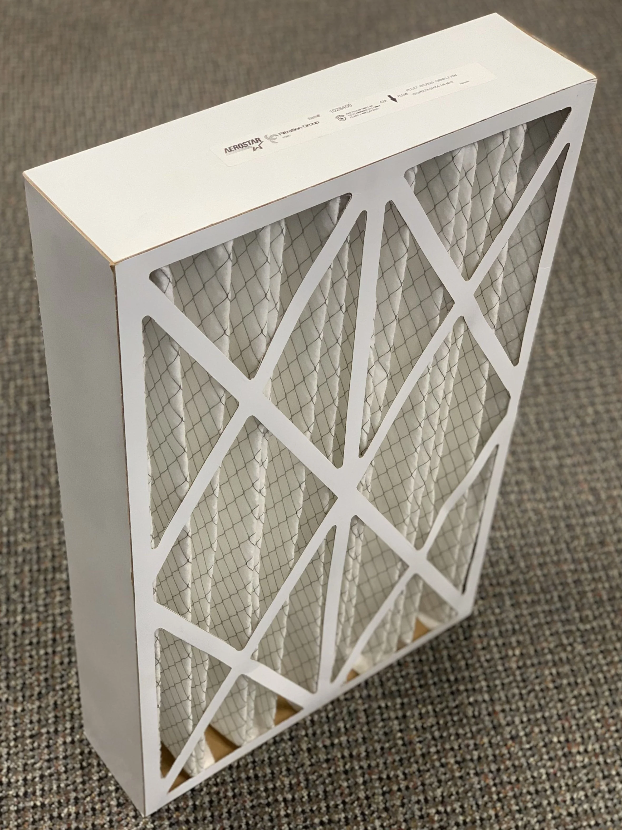 16x25x5 MERV 13 Furnace Filters Platinum Air Care
