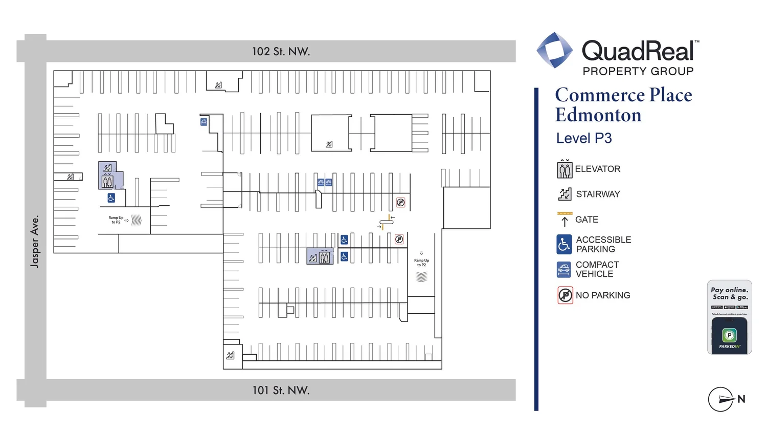 Commerce Place Parking — Find Edmonton Parking Near Me