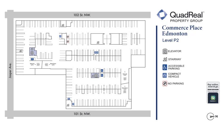 Commerce Place Parking — Find Edmonton Parking Near Me