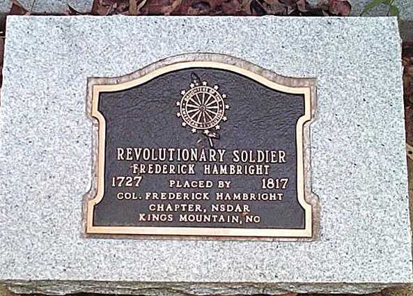 Early Shiloh Church Cemetery — Col. Frederick Hambright Family