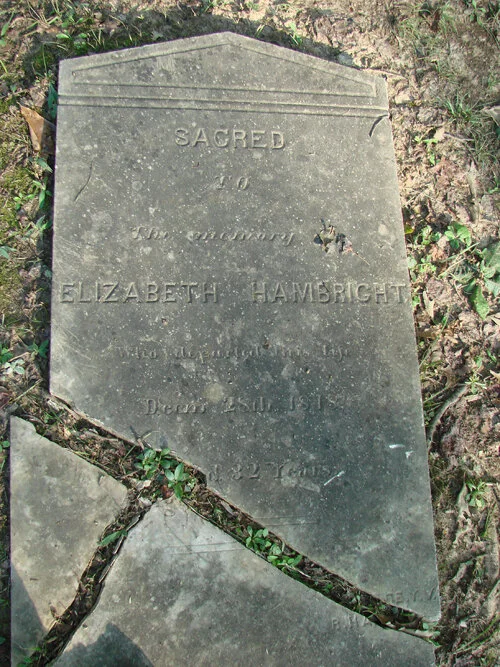 Early Shiloh Church Cemetery — Col. Frederick Hambright Family