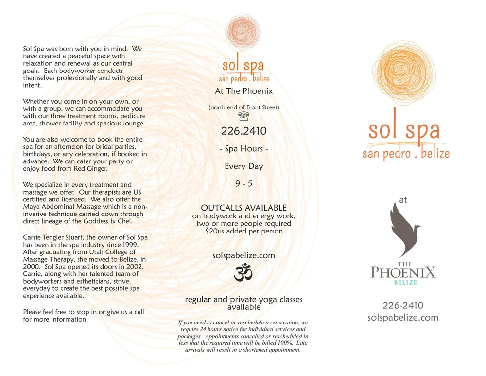 Sol Spa – The Phoenix Belize