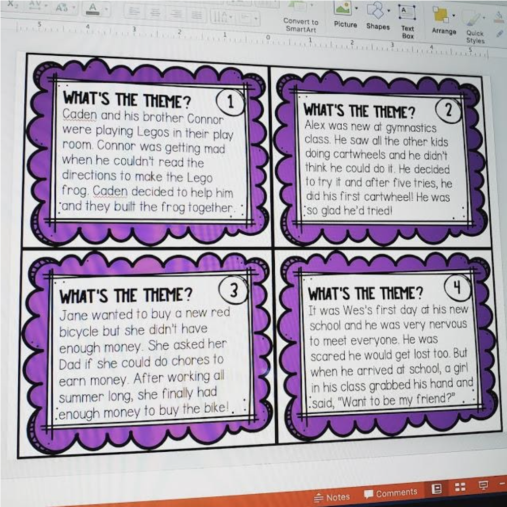 Reading Task Cards: An alternative to the classic worksheet — Reading ...