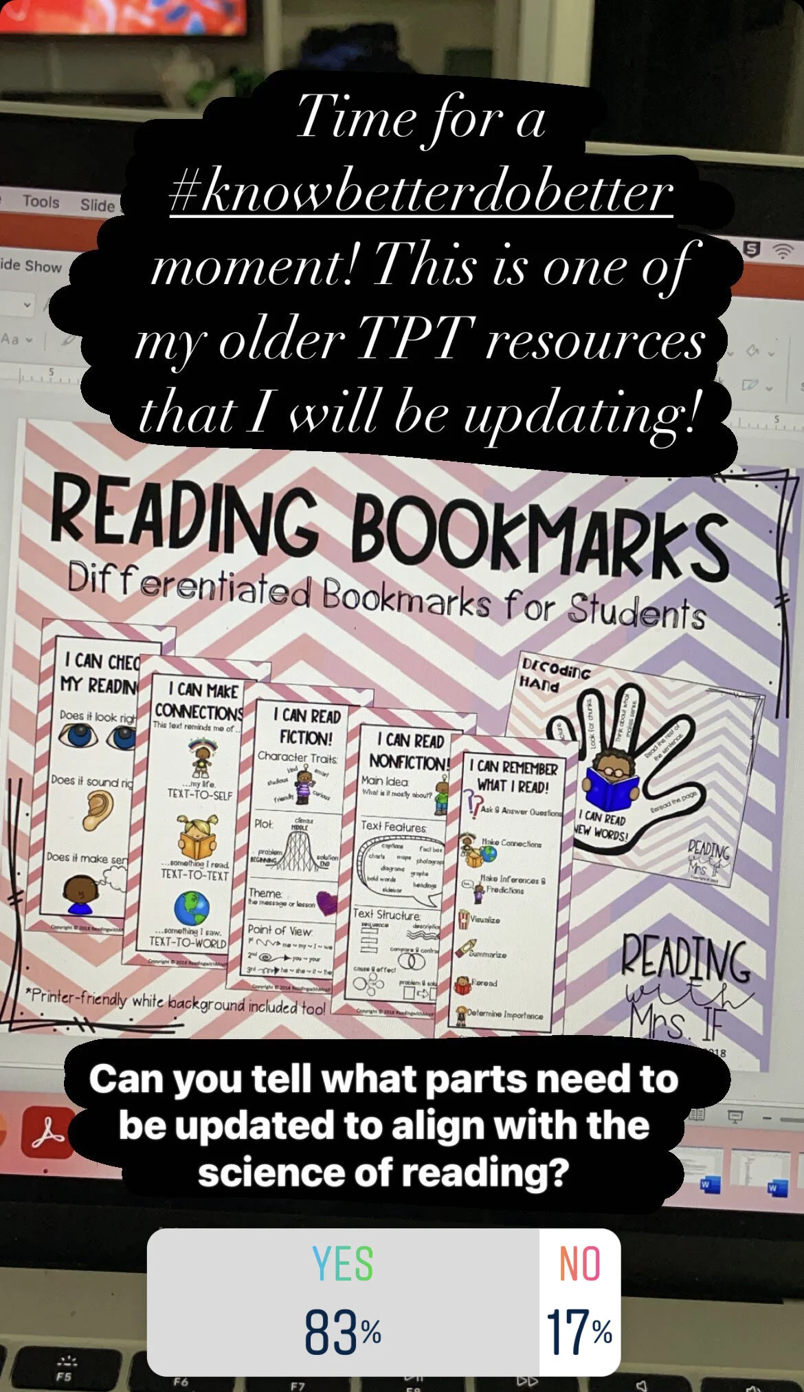 Know Better, Do Better: Reading Bookmarks — Reading with Mrs. IF