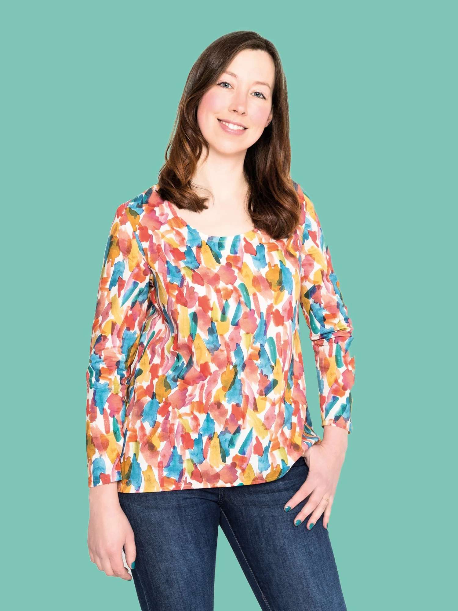 Bellissima Blouse PDF Sewing Pattern — My Handmade Wardrobe Patterns