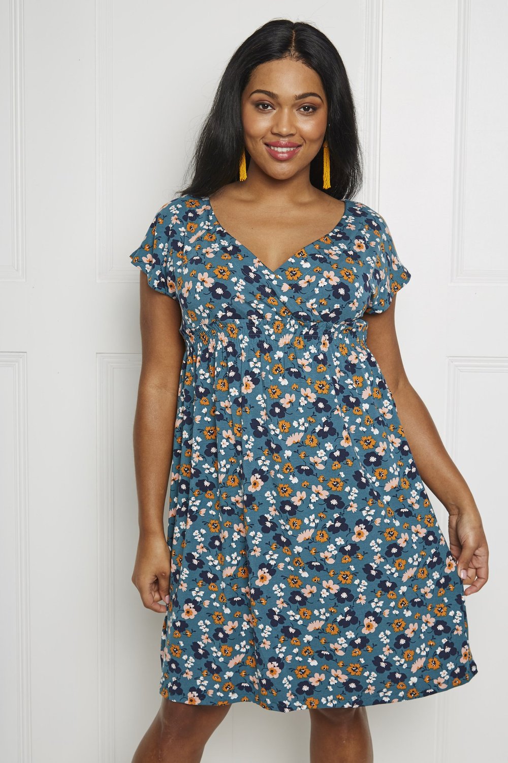 Shirred jersey dress for Love Sewing magazine issue 108 — My Handmade ...