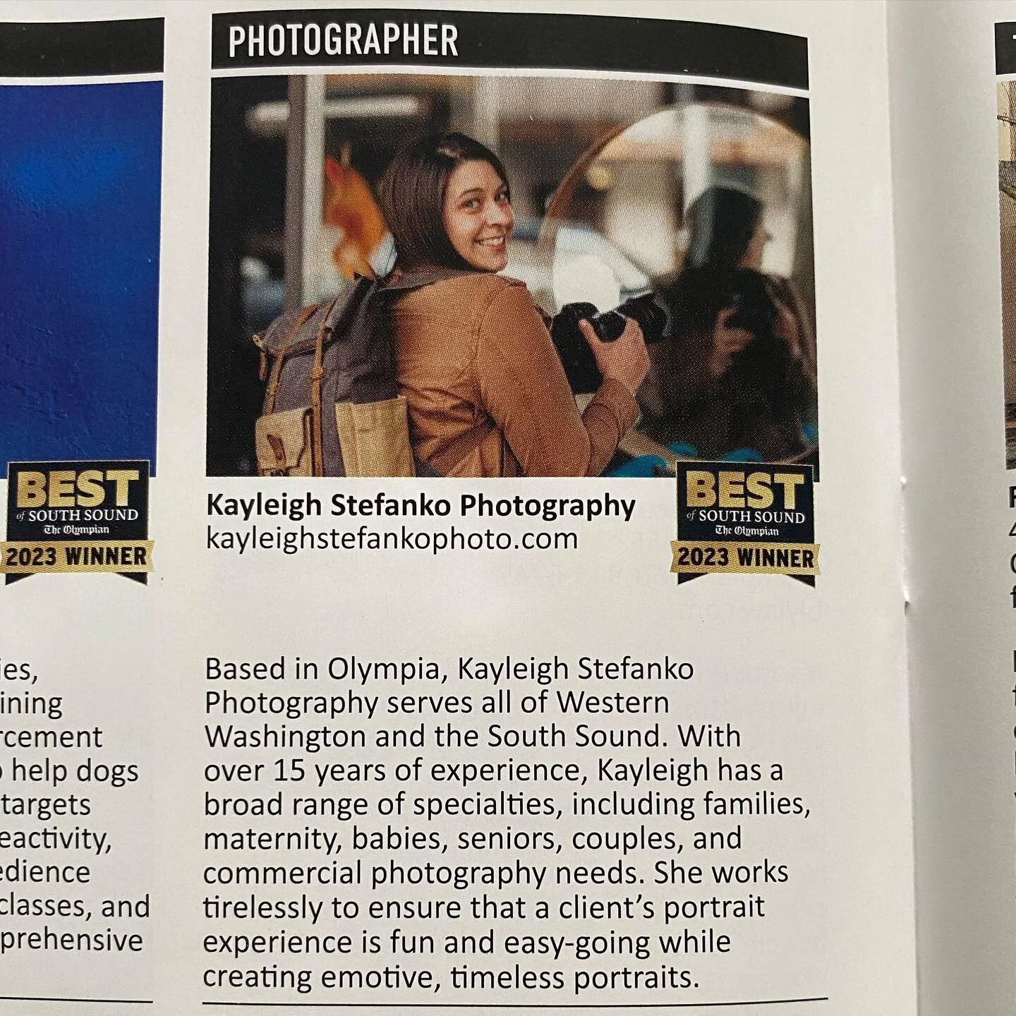 Kayleigh Stefanko | PNW Storyteller