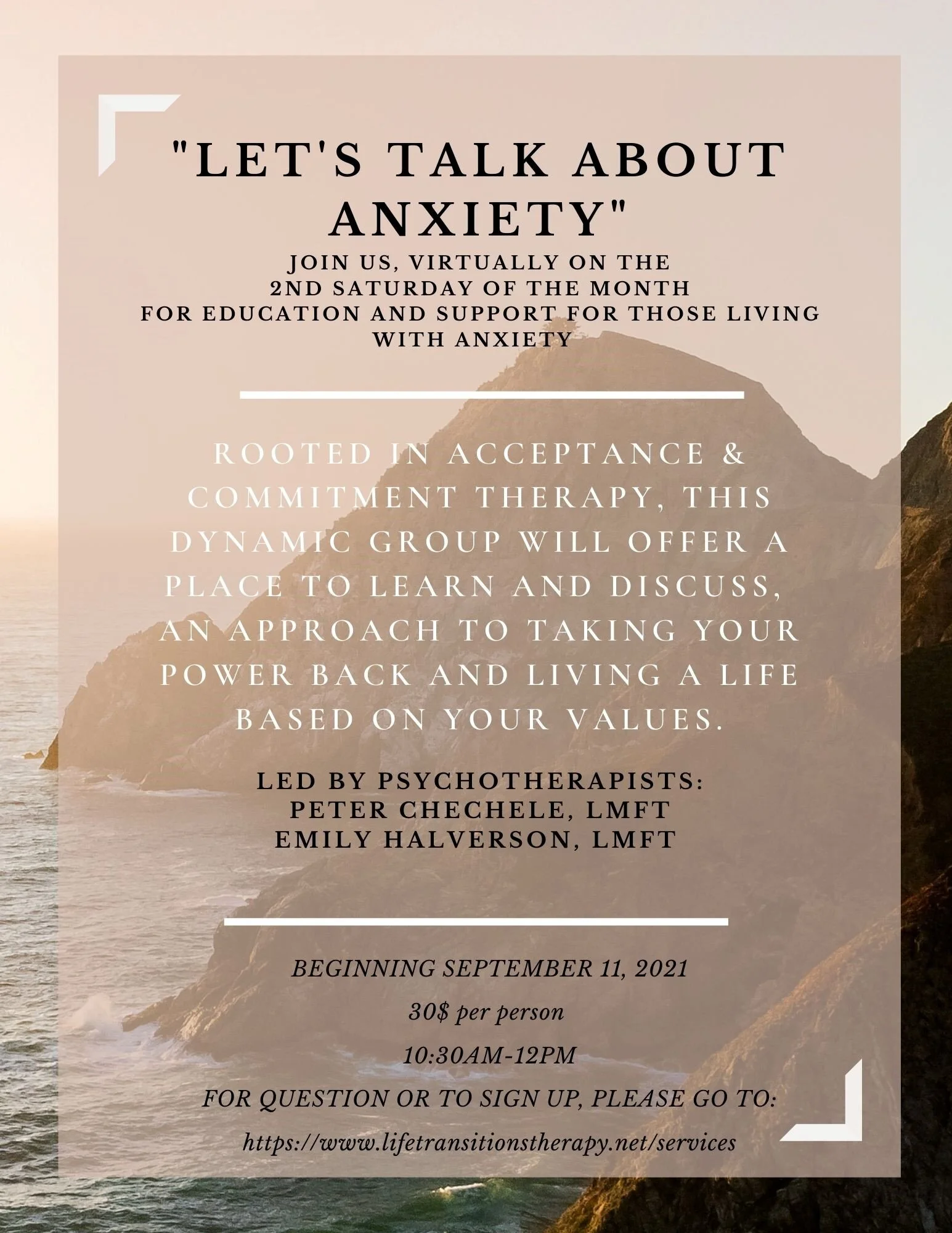 Blog 1 — Life Transitions Therapy