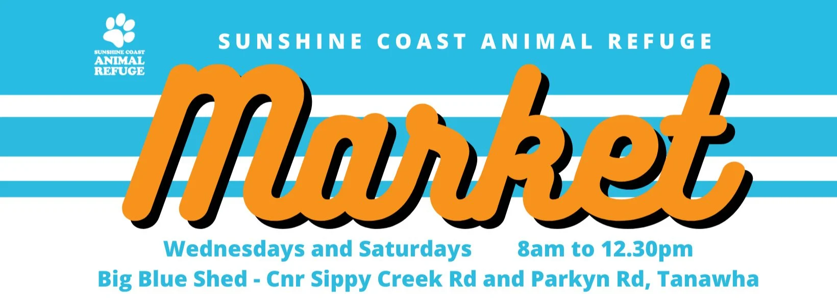 SCARS Market reopens Wednesday 21 January 2026 | Sunshine Coast Animal ...