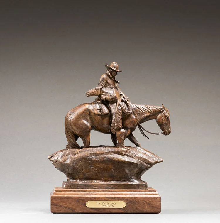 The Range Colt | Bronze Cowboy Sculpture/Statue