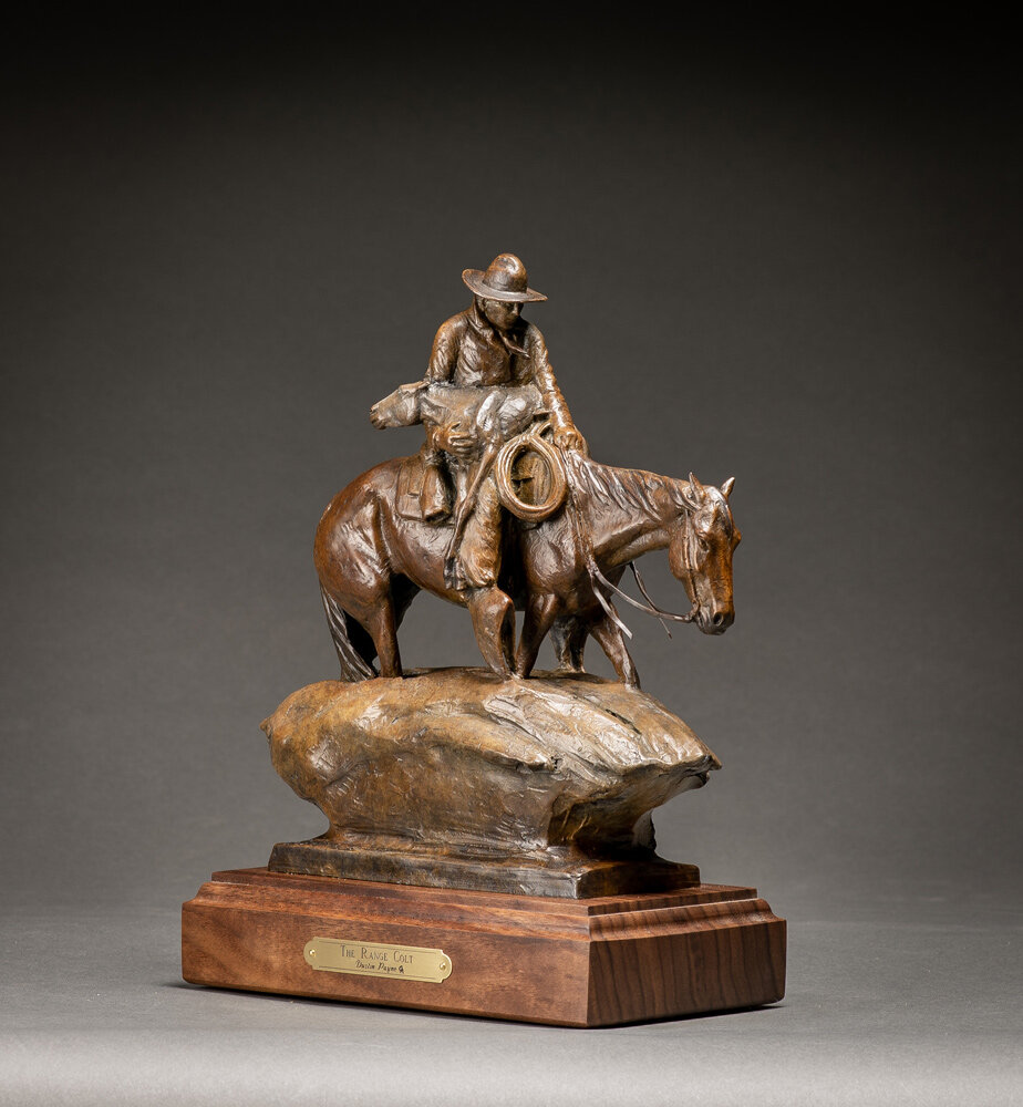 The Range Colt | Bronze Cowboy Sculpture/Statue