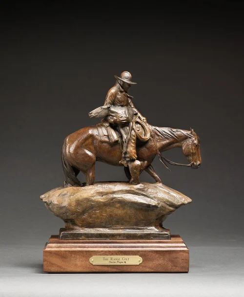 The Range Colt | Bronze Cowboy Sculpture/Statue