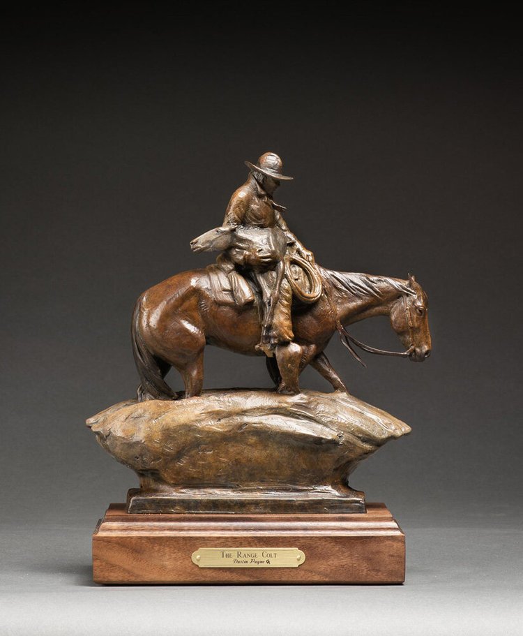 The Range Colt | Bronze Cowboy Sculpture/Statue