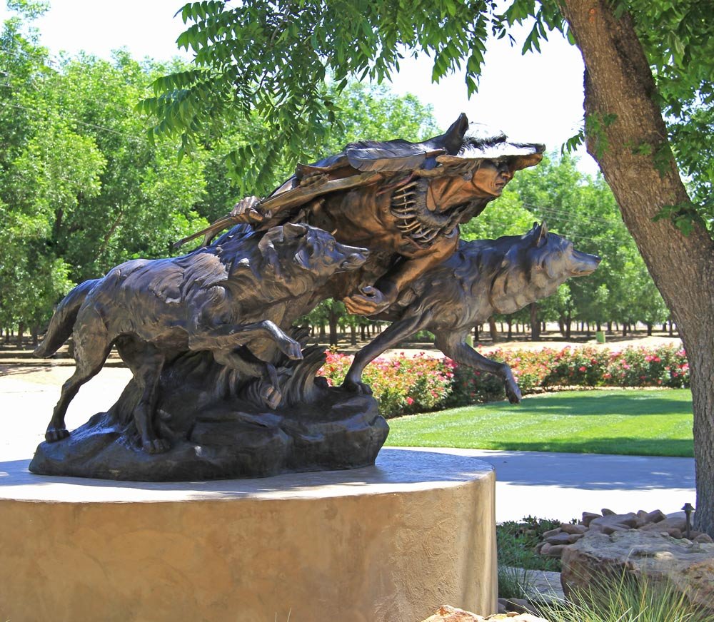 Prairie Allies Native American Monument