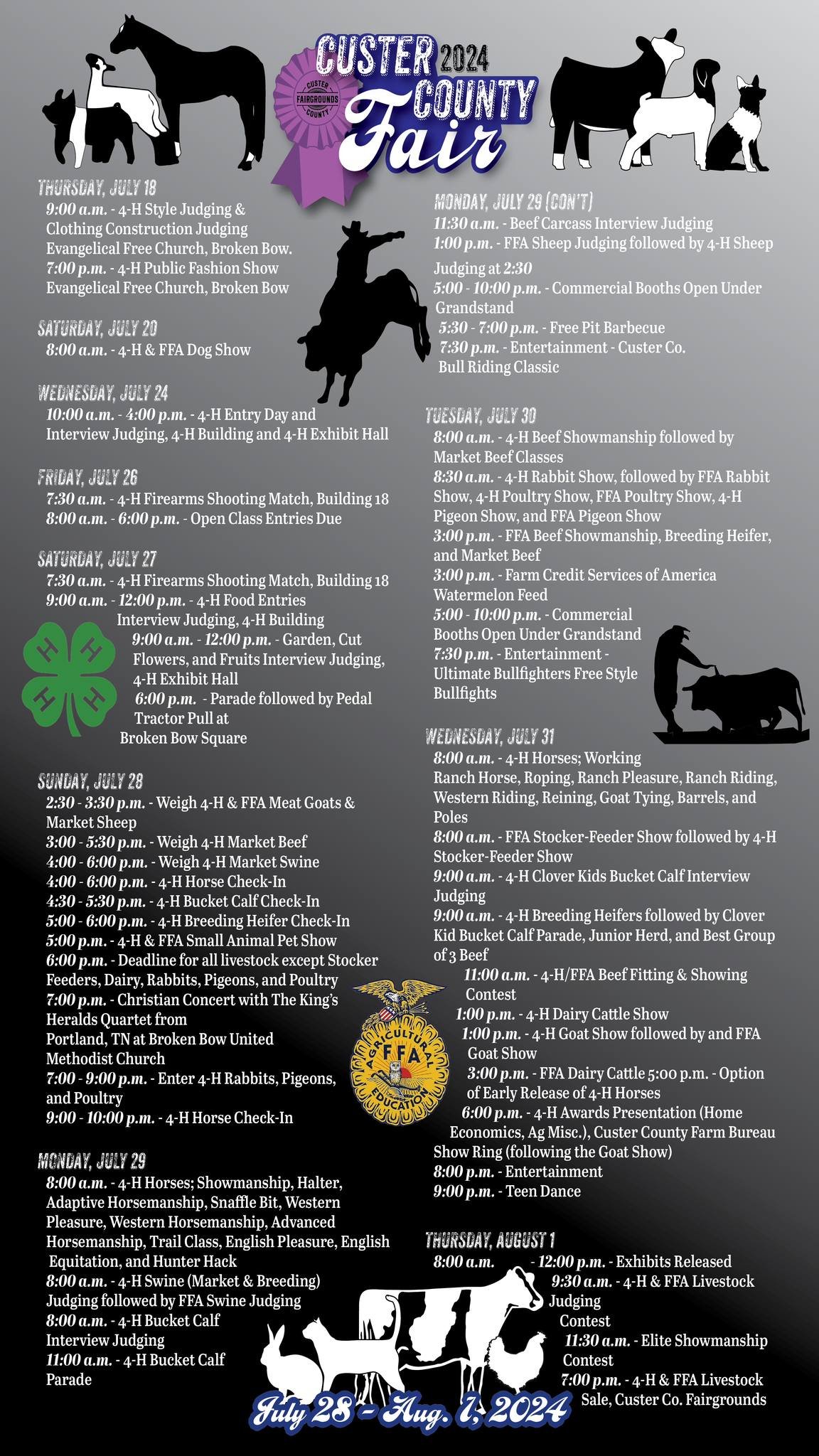 General 4 — Custer County Fairgrounds General 4 — Custer County Fairgrounds