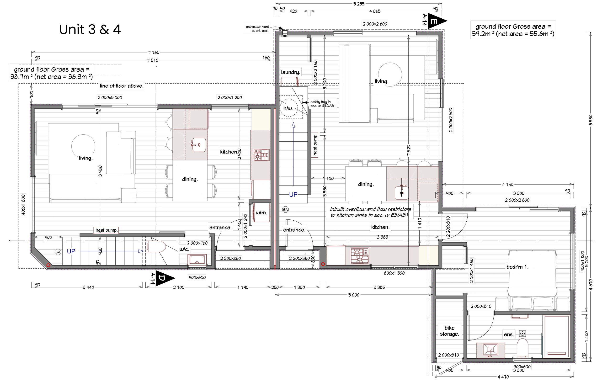 124 Milton Street - 4 Townhouses — Tarn Residential