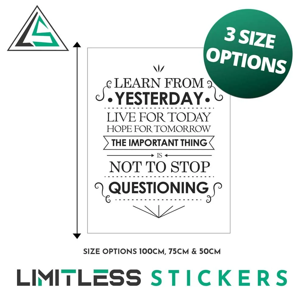 SHOP — LIMITLESS STICKERS