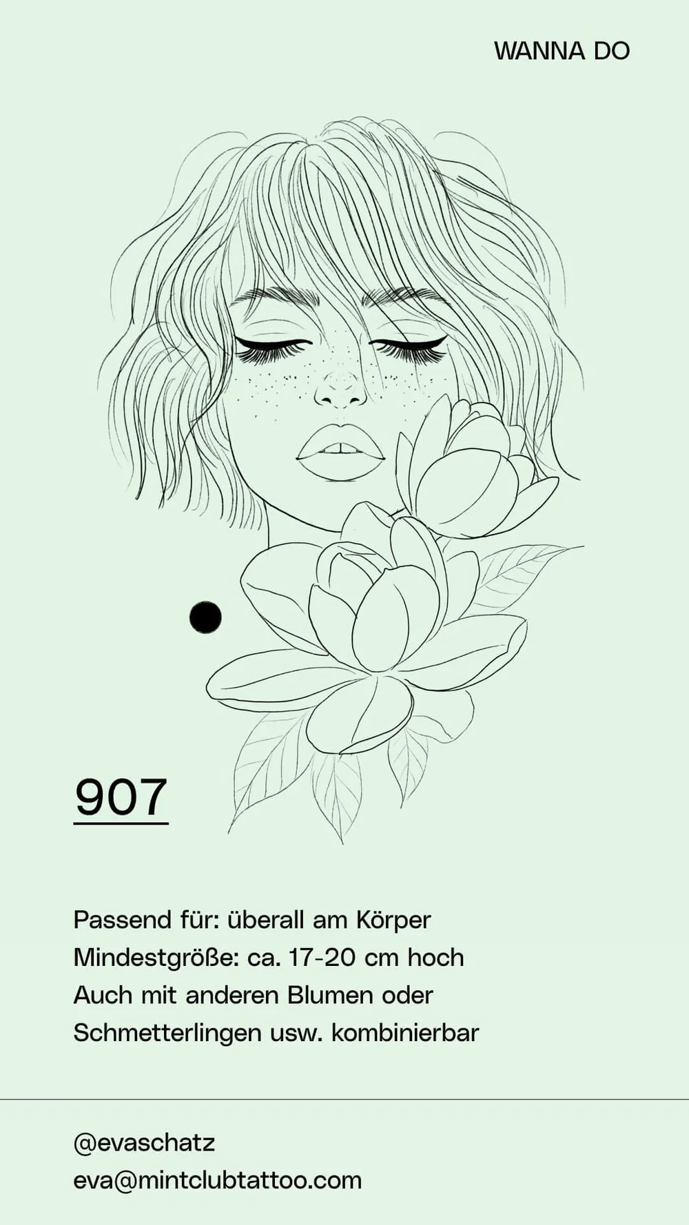 Flash Tattoo Designs & Termine bei Eva Schatz — MINT CLUB | Tattoo Atelier