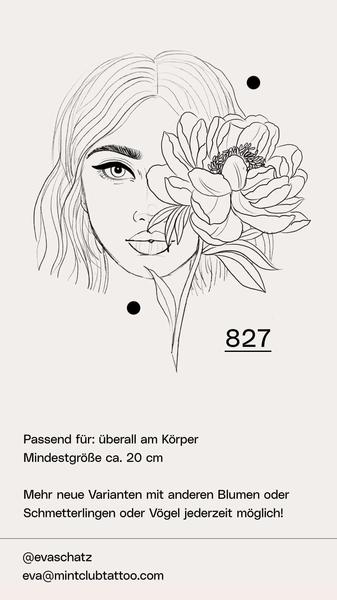 Flash Tattoo Designs & Termine bei Eva Schatz — MINT CLUB | Tattoo Atelier