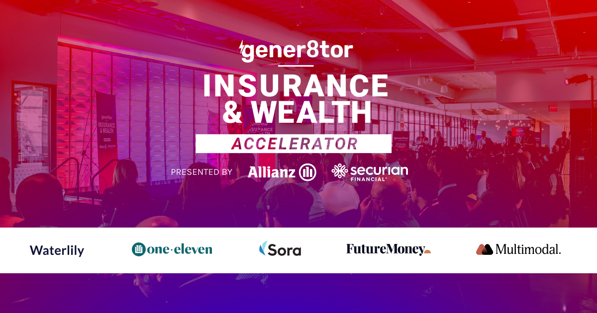 gener8tor Insurance & Wealth Accelerator Invests $500K into Five New ...
