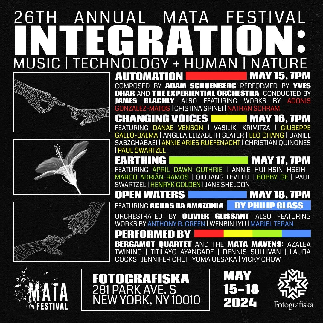 International festival of new music in NYC | MATA Festival