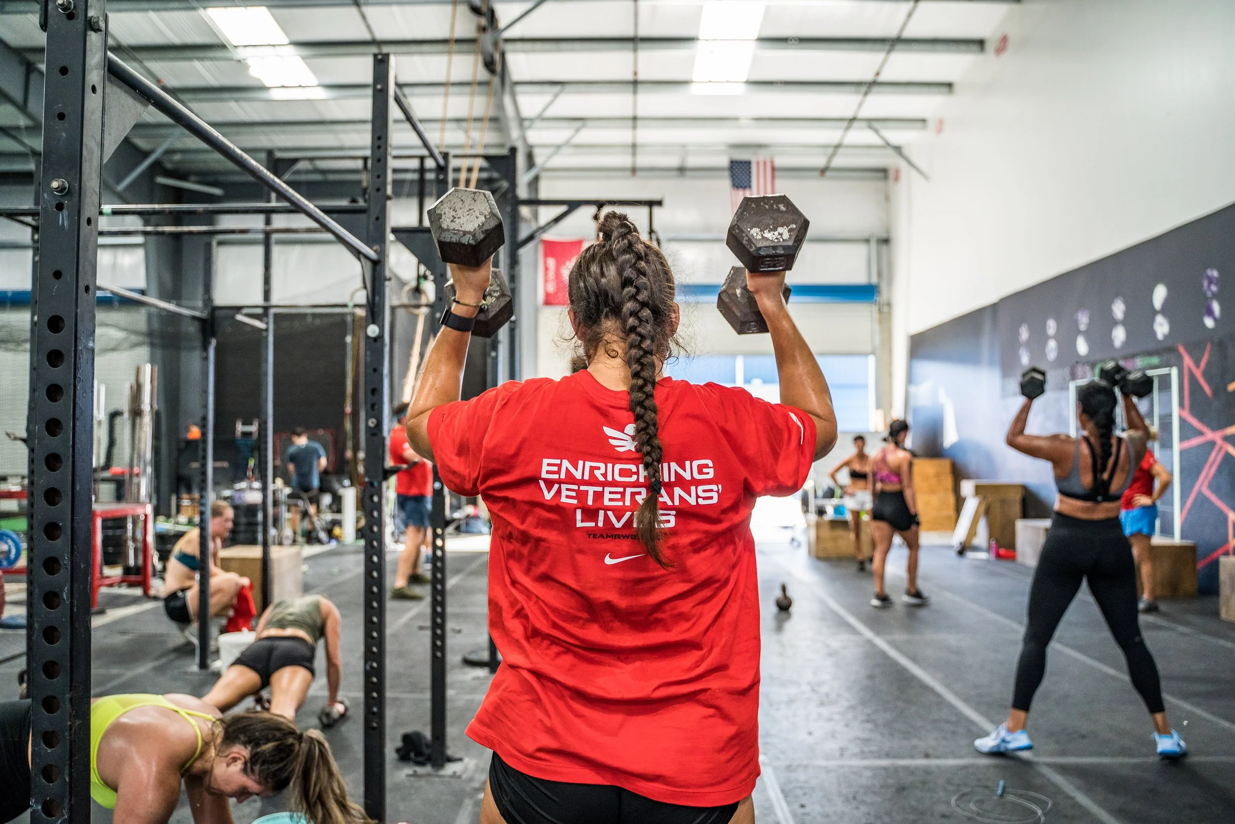 WOD for Warriors Host Gym Information — Team Red, White & Blue