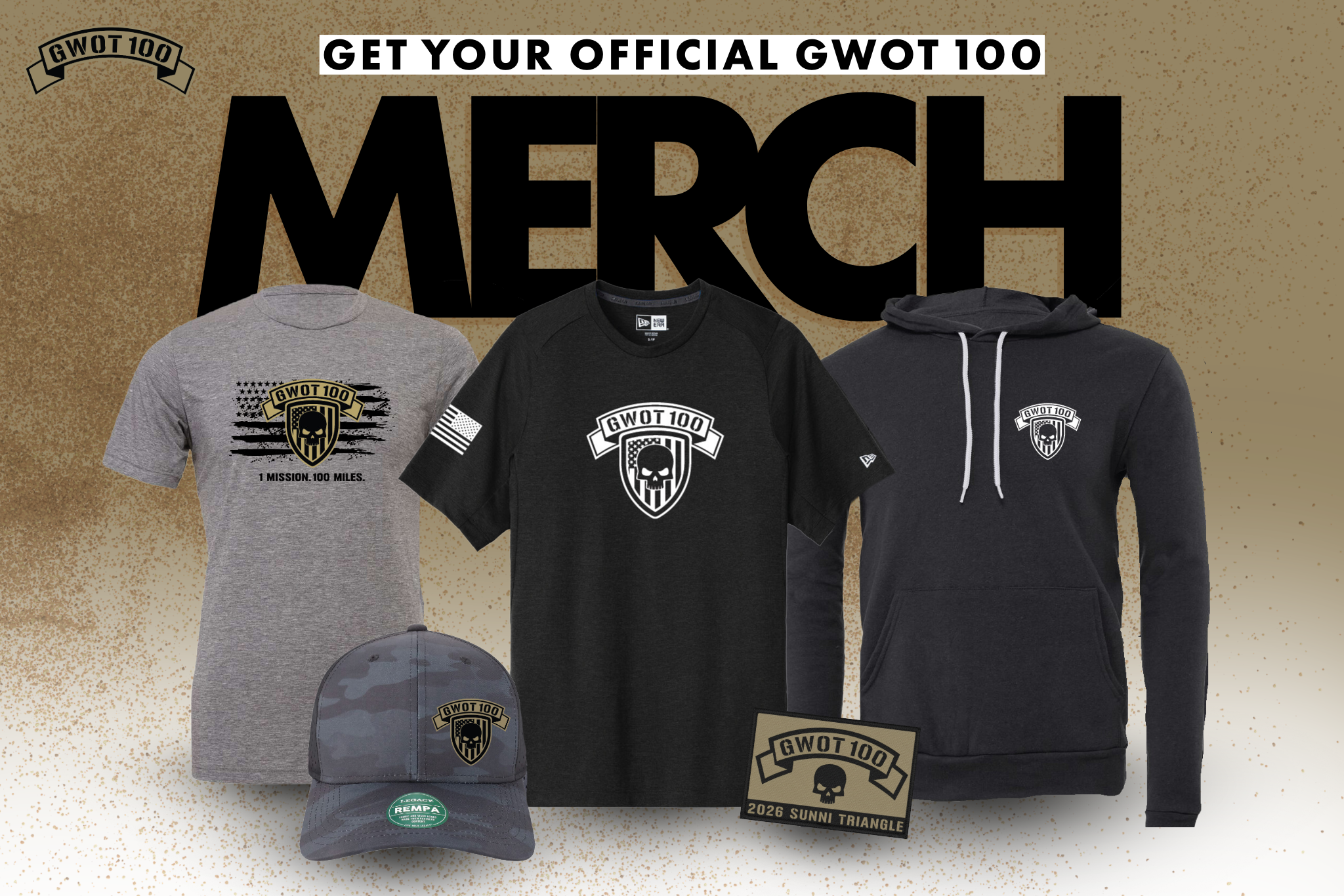 GWOT 100 — Team Red, White & Blue