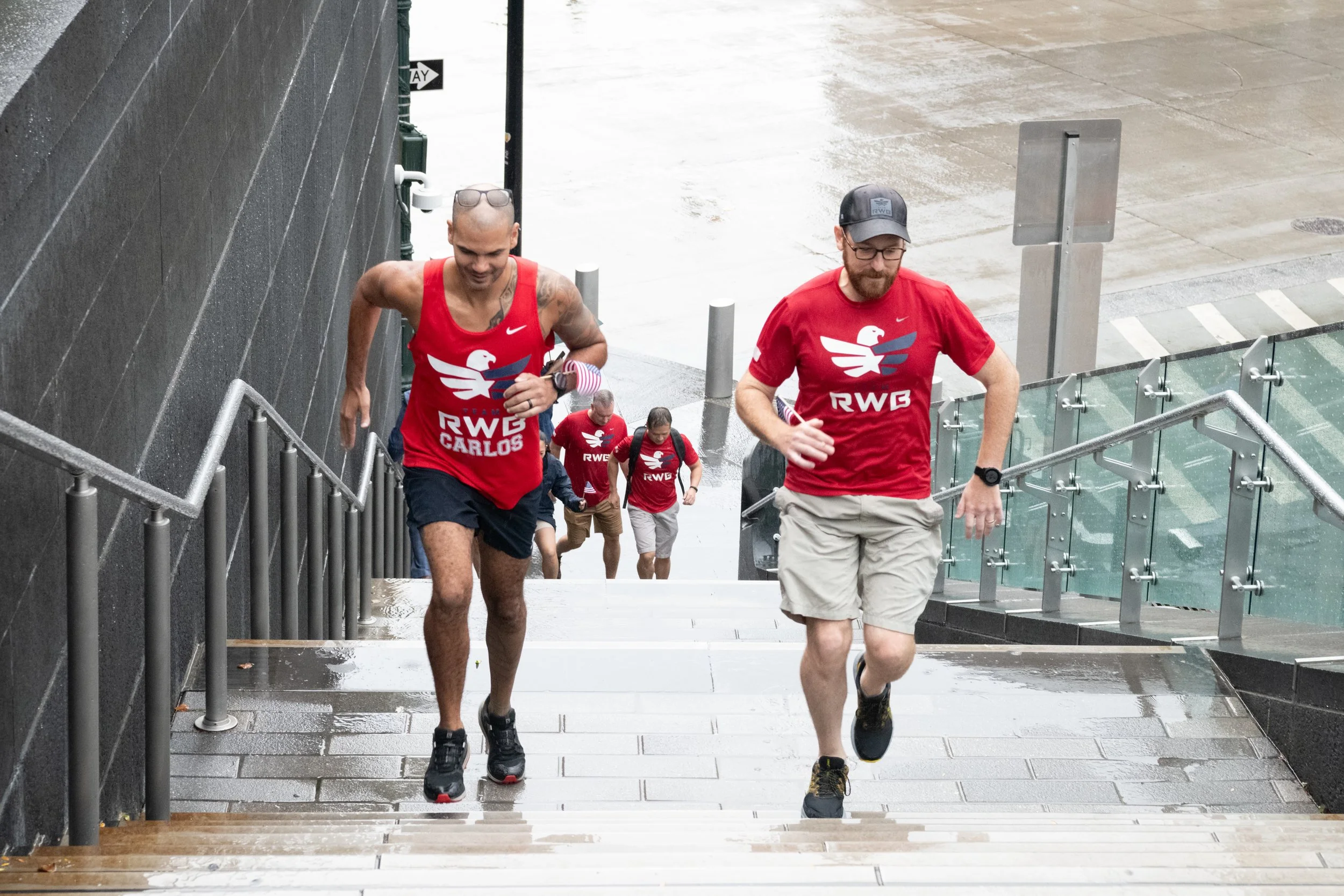 9/11 Stair Climb — Team Red, White & Blue