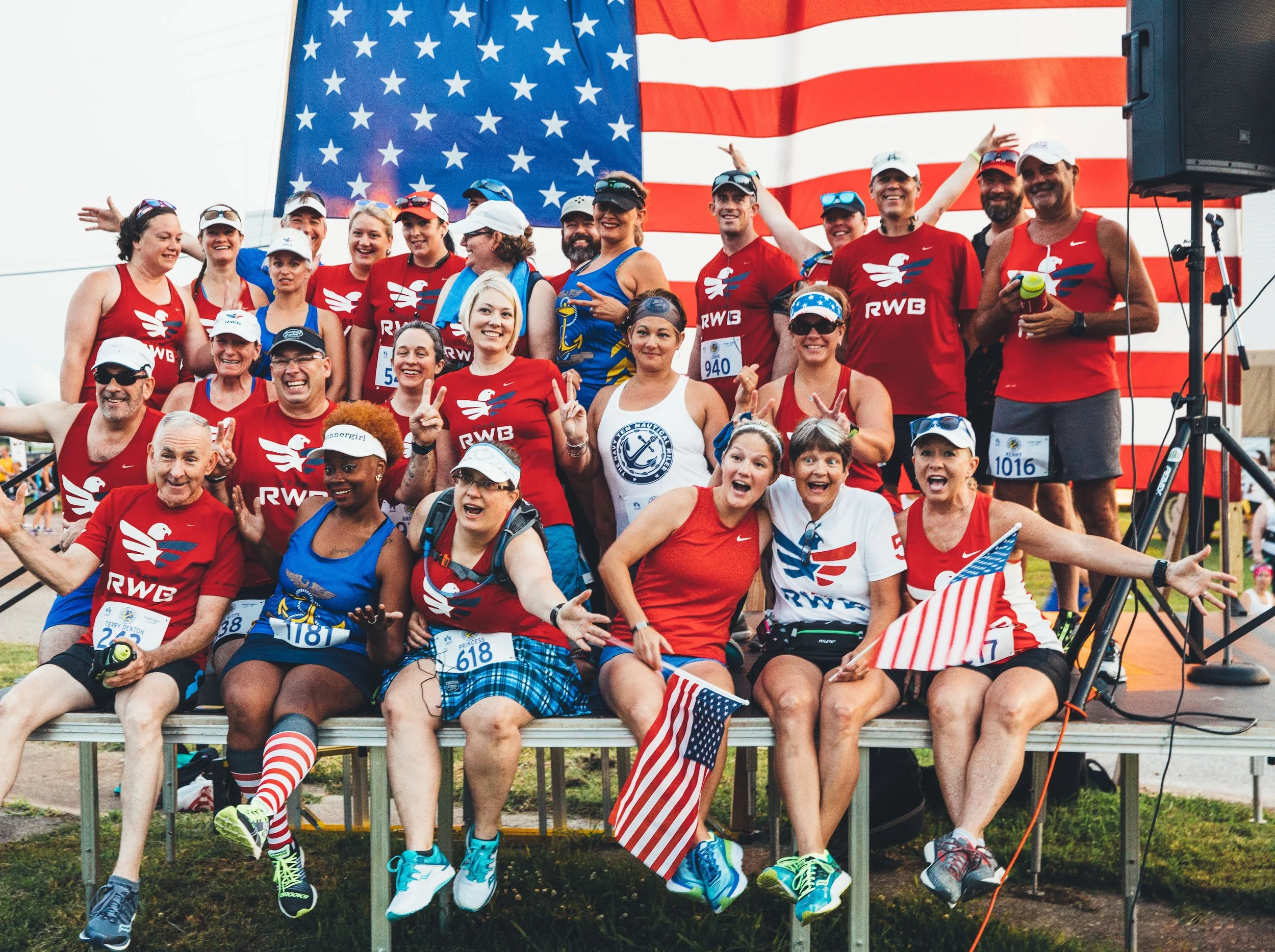 Firecracker Run — Team Red, White & Blue