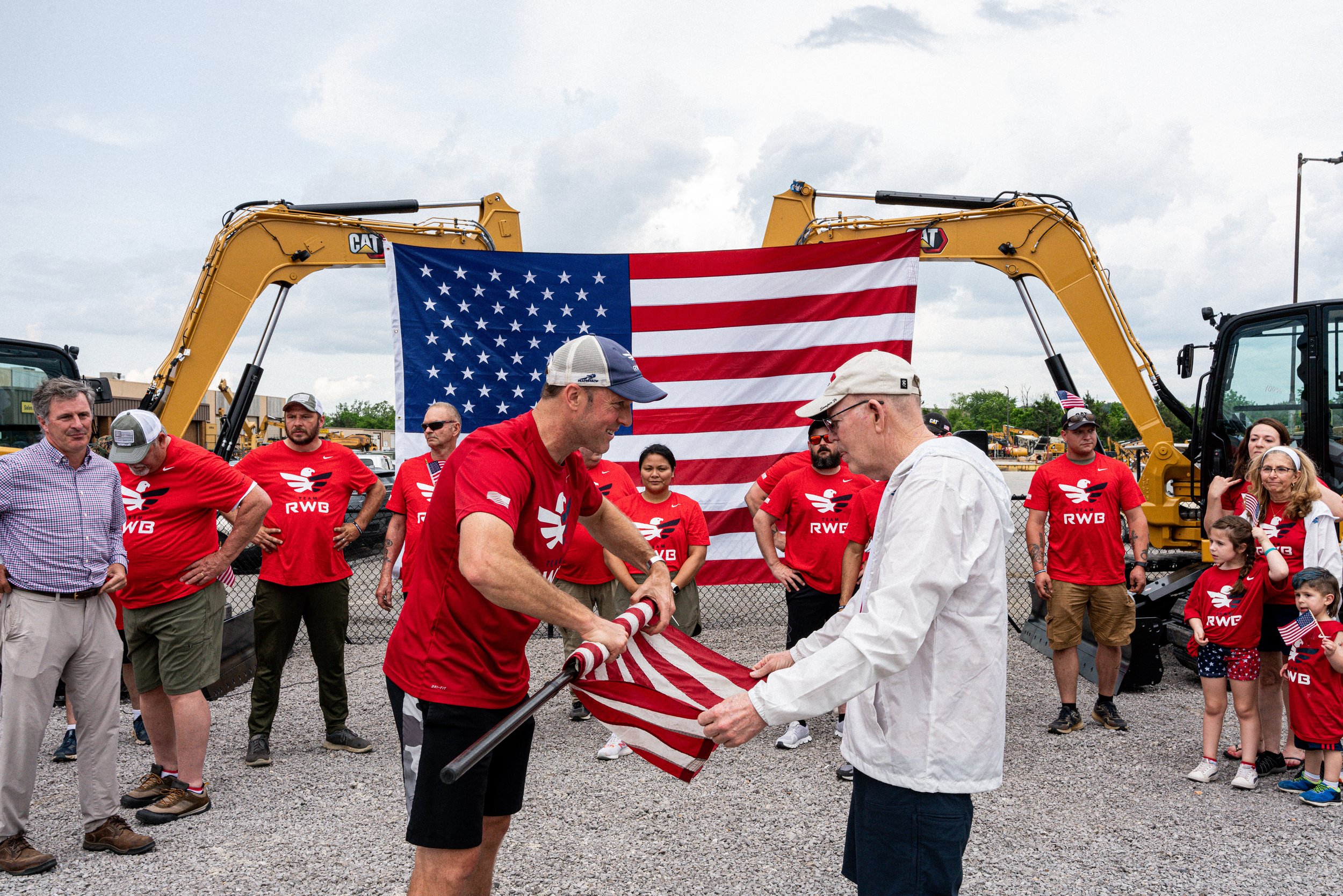 Old Glory Relay — Team Red, White & Blue