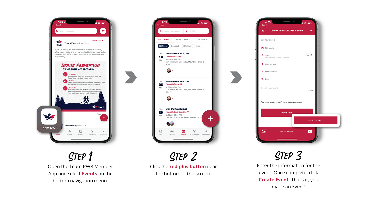 Events | Discover and Join Events Today — Team Red, White & Blue