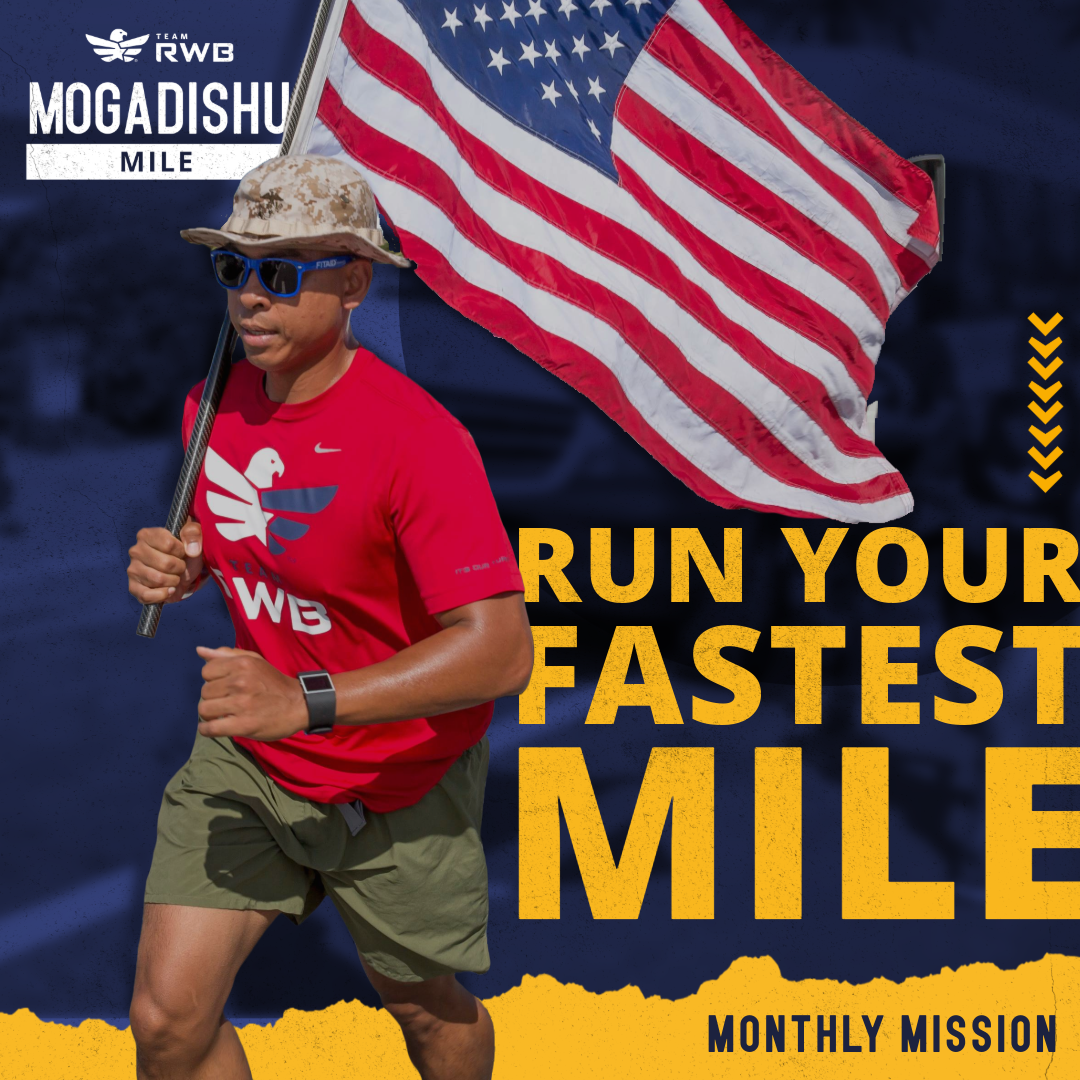 Mogadishu Mile — Team Red, White & Blue